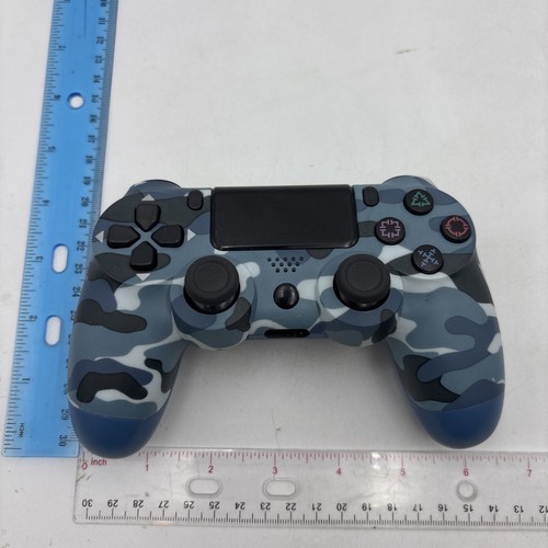 PS4 Controller Dual Shock 4 Blue Camo Parts Only Not Working Genuine CUH-ZCT2E. | eBay