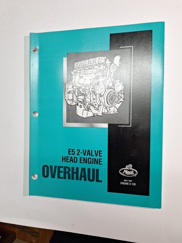 Mack E5 2-Valve Head Diesel Engine Repair Service Overhaul Rebuild ...