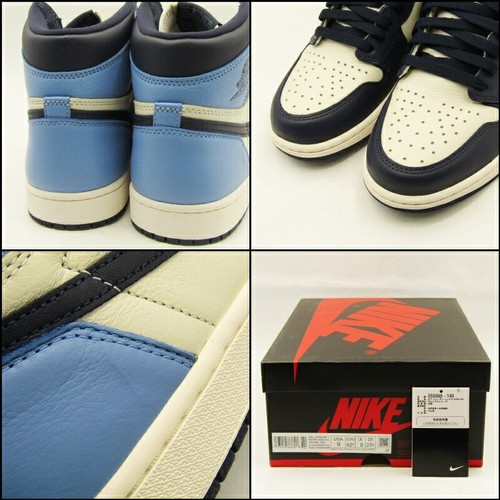 Nike Air Jordan 1 Retro High Og 555088-140 Obsidian 2019 Blue | eBay