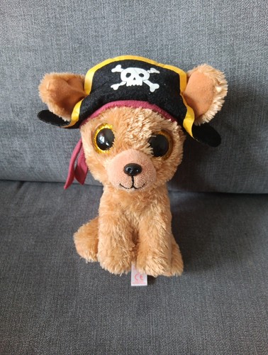Ty Beanie Boo Rowan The Pirate Dog 6 Inch Halloween Plush Soft Toy | eBay