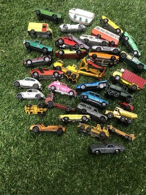 ORIGINAL VINTAGE DIECAST TOY JOB LOT LESNEY MATCHBOX Etc. FOR PARTS ...