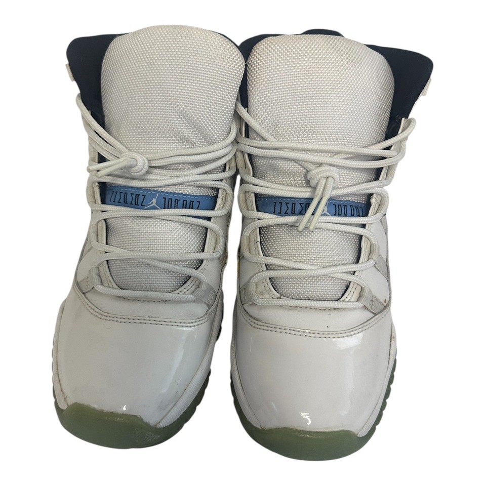 Nike Air Jordan 7y Retro Legend Blue White Sneakers 378038-117 | eBay