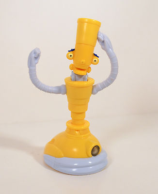 2005 Crank Casey 4.25" Yellow Burger King Movie Action Figure Robots | eBay