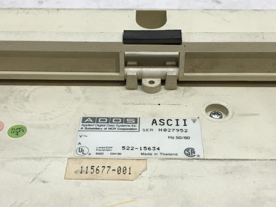 Applied Digital Data Systems ADDS ASCII Keyboard Space Invader Switches ...
