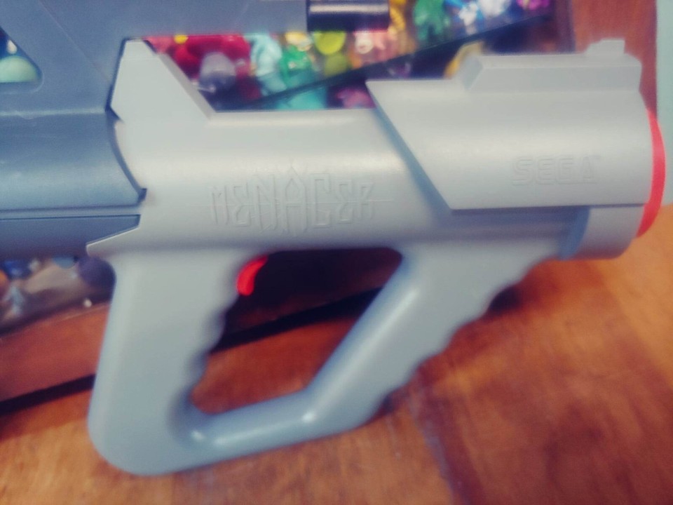 Vintage SEGA Genesis Game System MENACER Light Gun Accessory **UNTESTED ...