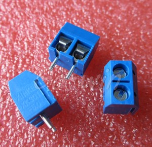 100pcs KF301-2P 2 Pin Plug-in Screw Terminal Block Connector 5.0 mm ...