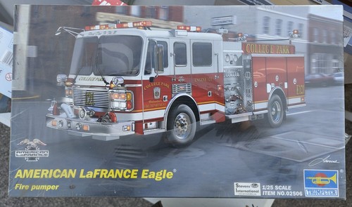 SEALED Trumpeter 02506 American LaFrance Eagle Fire Engine Fire Pumper ...