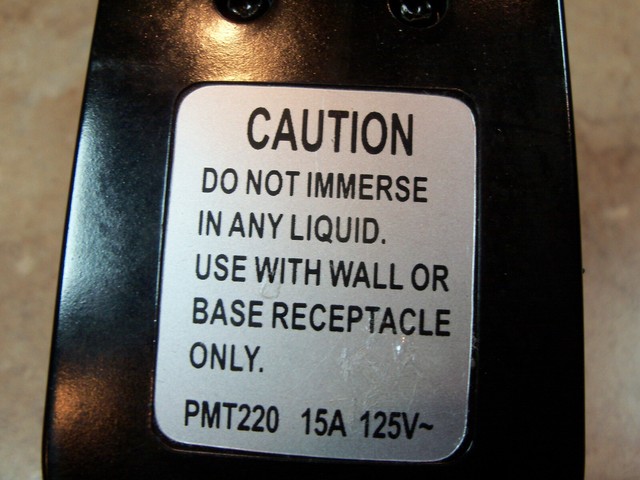 Elite Gourmet Indoor Grill Heat Control Power Cord Probe PMT220 for ...