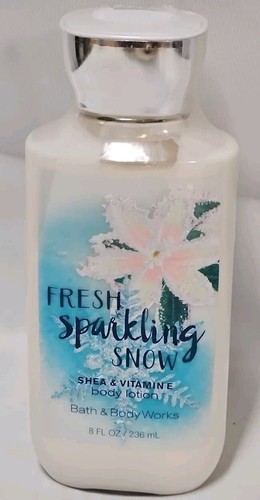 Bath & Body Works FRESH SPARKLING SNOW Body Lotion 8 fl oz. New Factory ...