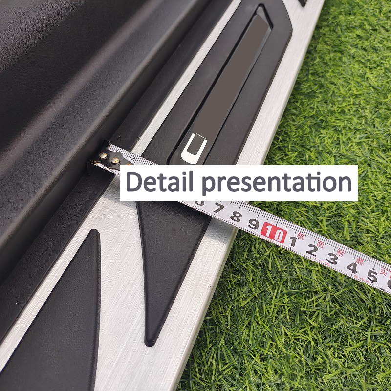 2PCS Fixed Running Boards Side Steps Nerf Bars Fits For Jeep Compass ...