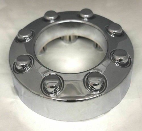 NEW 2005-2018 F250 F350 CHROME FRONT Open Center Wheel Hub Cap 4x4 | eBay