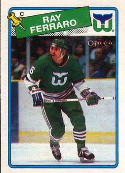 Ray Ferraro 1988-89 O-Pee-Chee 114 Hartford Whalers Hockey Card | eBay