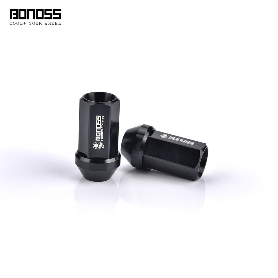 BONOSS 20Pc Black Wheel Lug Nuts 14x1.5 for Tesla Model 3 Sr+ LR ...