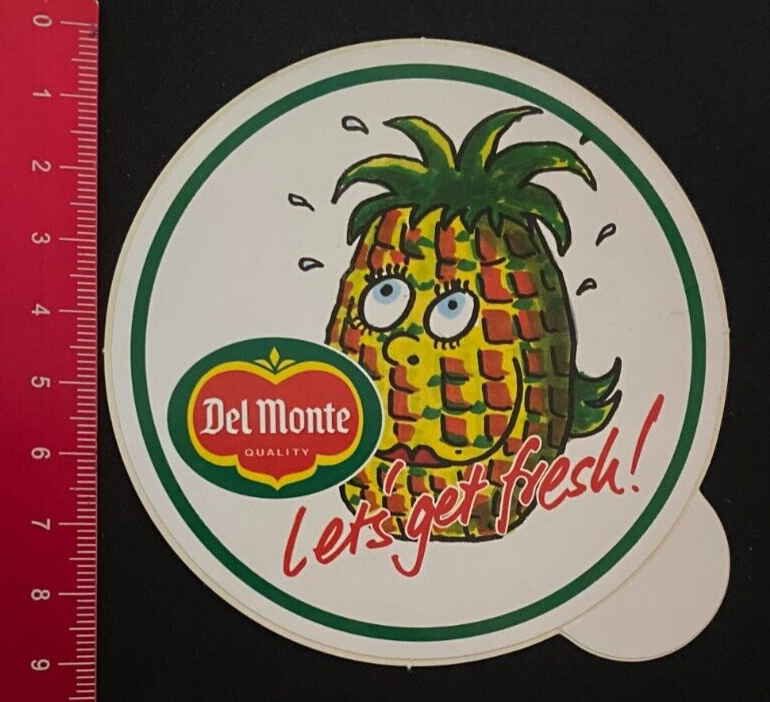 Aufkleber/Sticker: Del Monte Quality - Let´s get fresh (30041661) | eBay.de