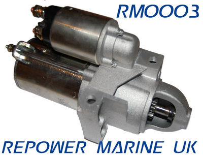 New Marine Starter Motor, Mercruiser, Volvo Penta, 3.0L, 3885317, 50 ...