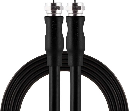 Philips RG6 Coax Cable 25 ft Black Universal SWV2155H/37 NEW | eBay