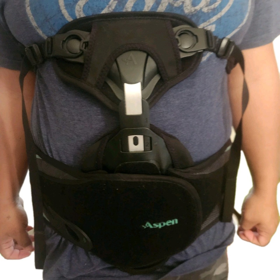 ASPEN VISTA TLSO Adjustable Back Brace & Thoracolumbar Spine Support | eBay