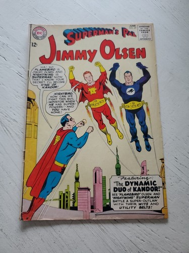 Superman's Pal Jimmy Olsen #69 Swan Flamebird Nightwing Kandor Lucy ...