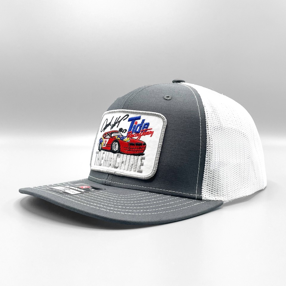 Darrell Waltrip Tide Racing Nascar Trucker Hat on Charcoal Gray ...