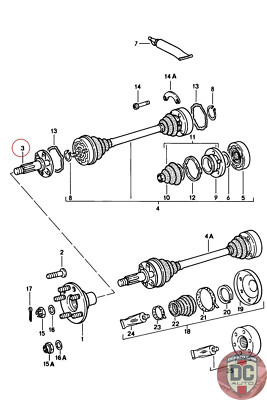 1975-1986 Porsche 911 930 Turbo Stub Axle 93033223200 | eBay