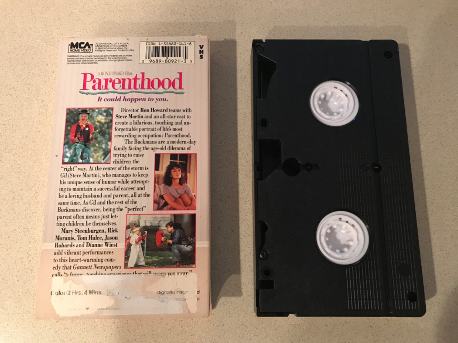 Parenthood (VHS, 1990) Steve Martin, Tom Hulce, Mary Steenburgen ...