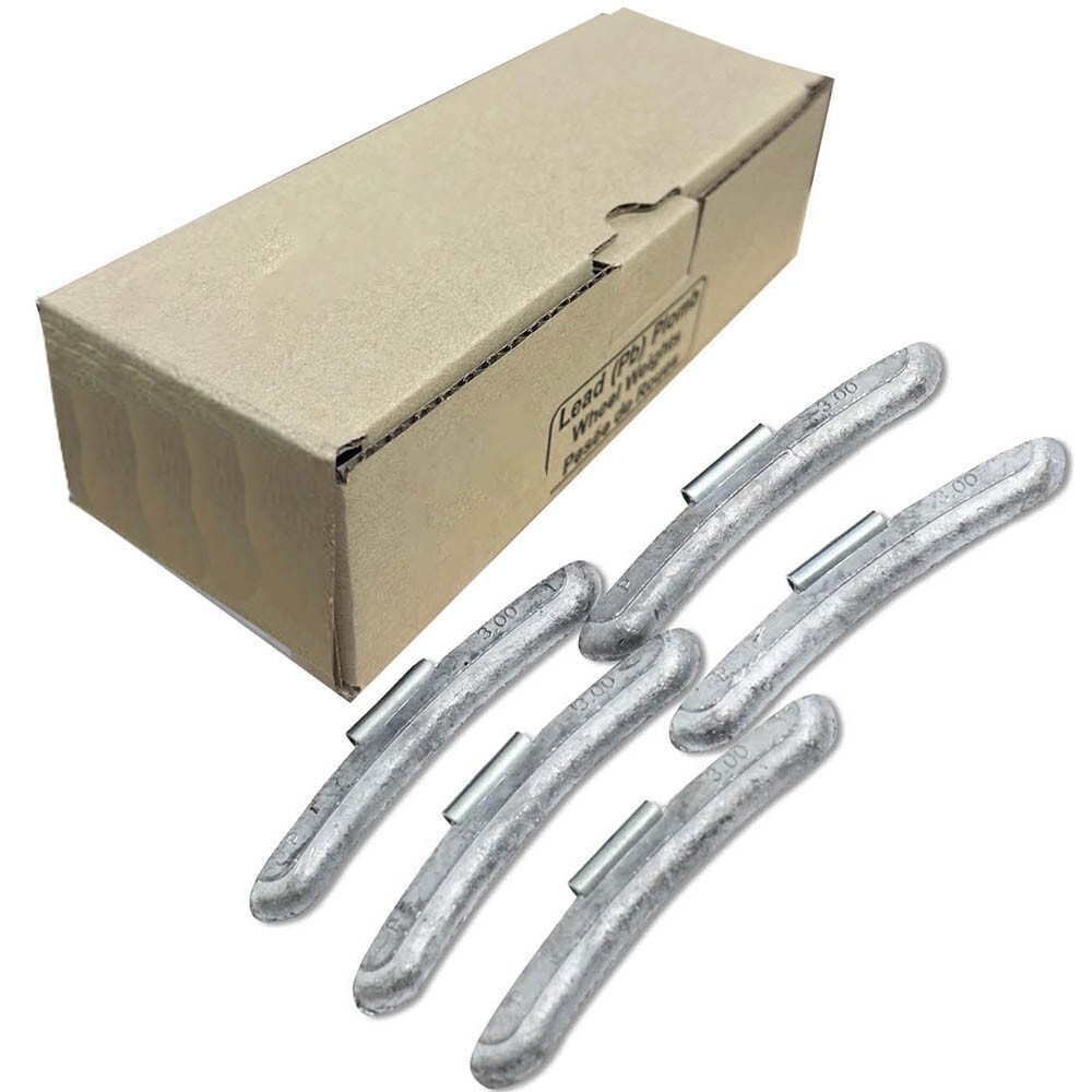 Passenger Car Steel Rim Clip on Wheel Weights 3.00 Oz REG P Style Lead ...