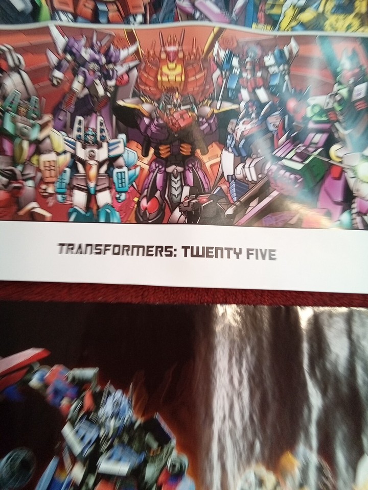 Transformers Botcon 2009 Twenty Five Poster Lithograph Plus Extra ...
