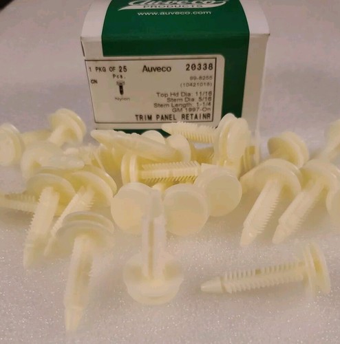 Auveco 20338 - Gm Door Trim Panel Retainer | OEM - 99-8255 / 10421018 ...