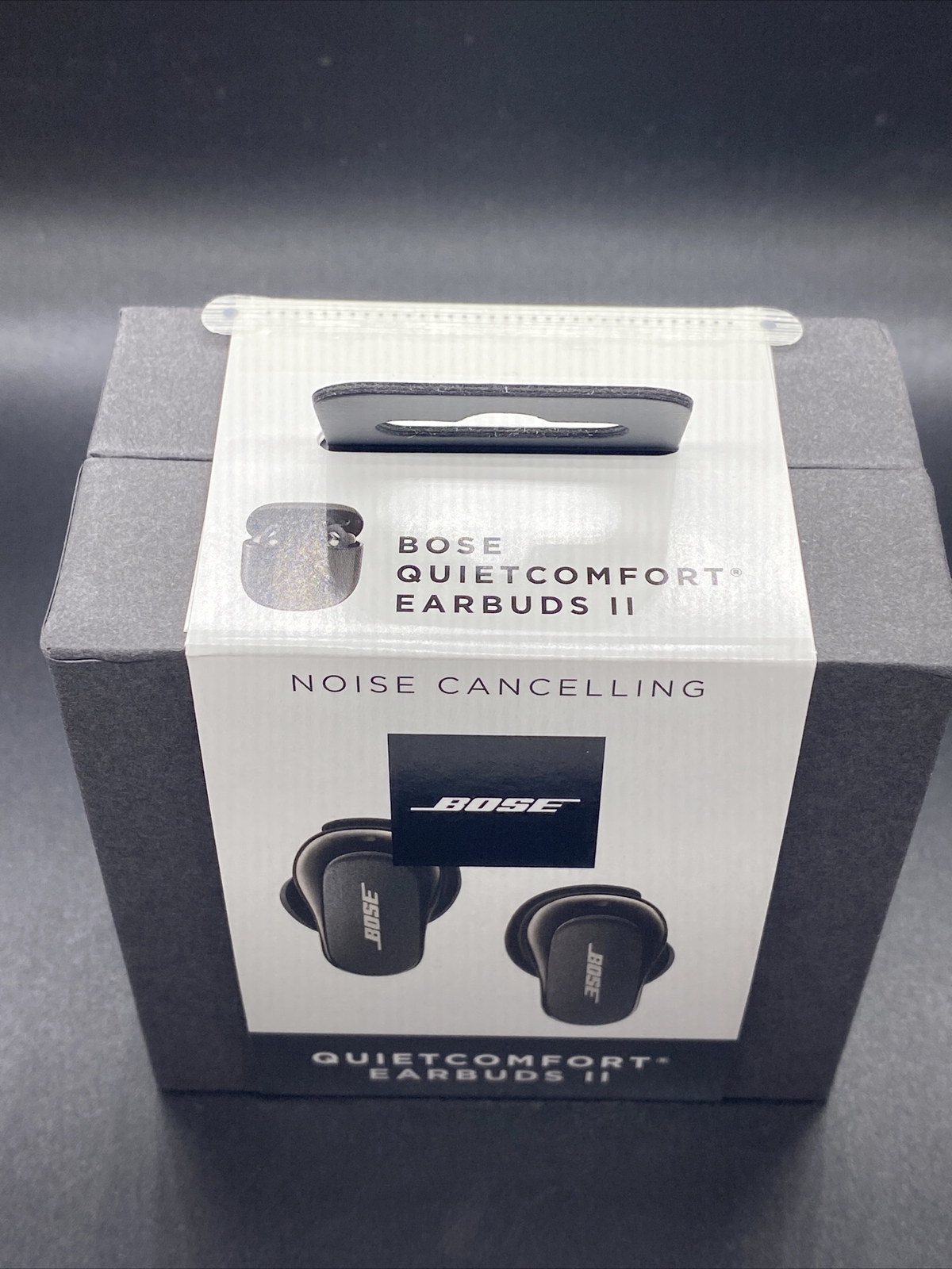 Bose QuietComfort Earbuds II In Ear Headphones BLACK NEW SEALED ...