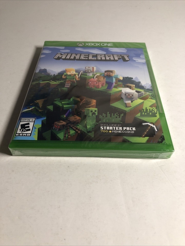 Minecraft Starter Pack Collection Xbox One Video Game Minecoins New ...
