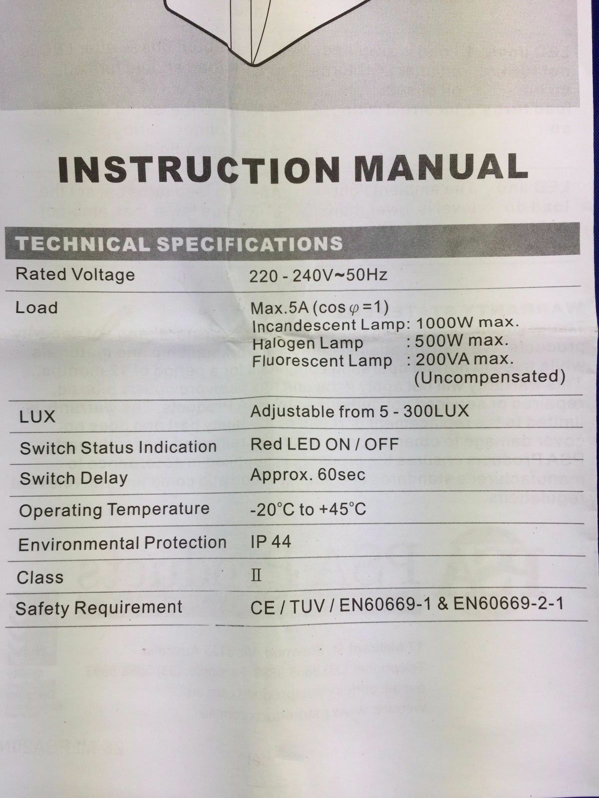 Pinkerton PINCDS-20N Home-Guard Sunset Switch 220-240V 5A IP44 Security ...