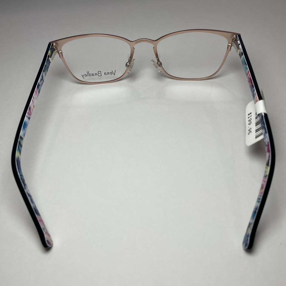 Vera Bradley VB Jaycee Garden Grove Eyeglasses Frames Black Gold 49-17 ...