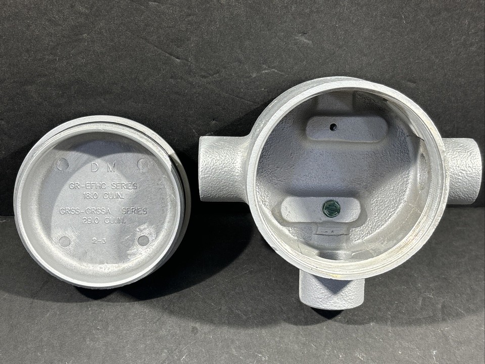 Appleton GR-T Conduit Outlet Box, Hazardous Location, Style T, Aluminum ...