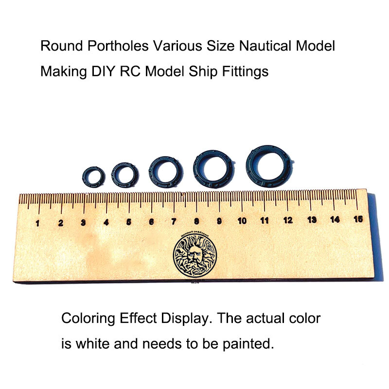 Round Portholes Various Size Nautical Model Making DIY RC Model Ship ...