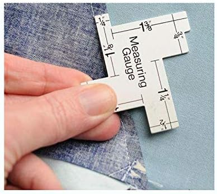 5-In-1 Sliding Gauge Measuring Sewing Ruler Tool with Free 1Pc ...