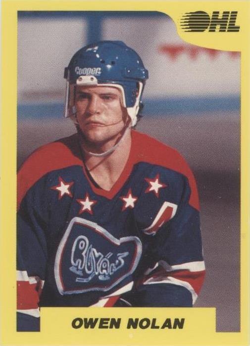 1989-90 7th Inning Sketch OHL - Owen Nolan #180 (RC) for sale online | eBay