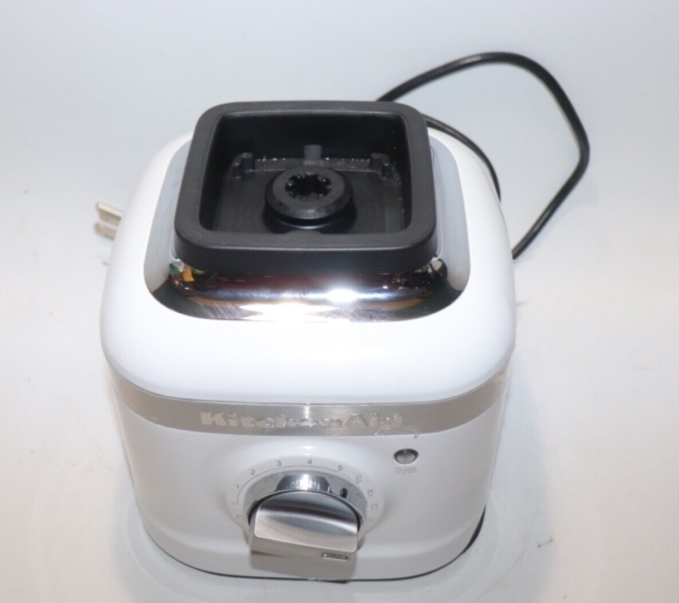 KitchenAid KSB4027wh Variable Speed Blender White Base Blender | eBay