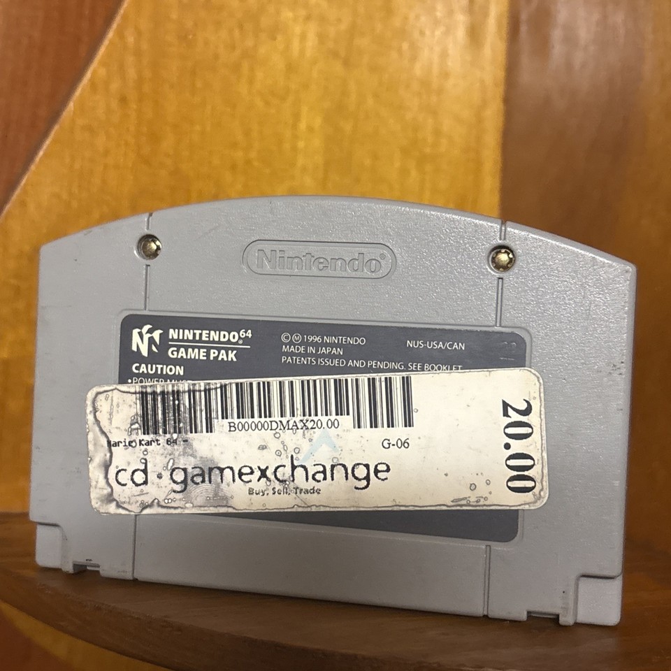 Mario Kart 64 (Nintendo 64, 1997) N64 - Tested & Working | eBay