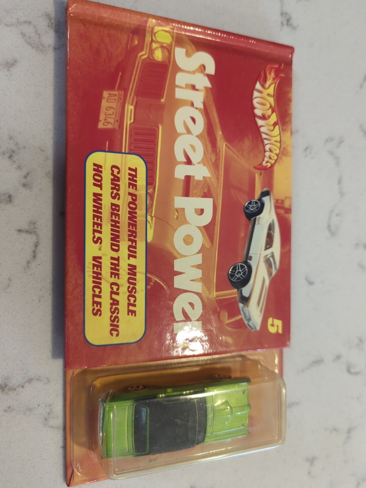 HOT WHEELS STREET POWER BOOK WITH GREEN 68 COUGAR | eBay
