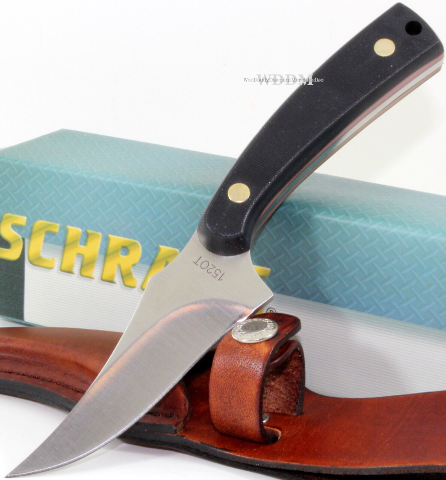 Schrade Old Timer Delrin Sharpfinger Upswept Blade Hunting Skinning ...