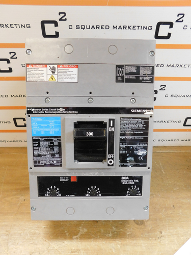 Siemens JXD63B300 300AMP Circuit Breaker 600V used CSQ | eBay