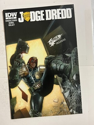 Judge Dredd #1 RE Variant IDW 1st Print Jet Pack Exclusive 2012 ...