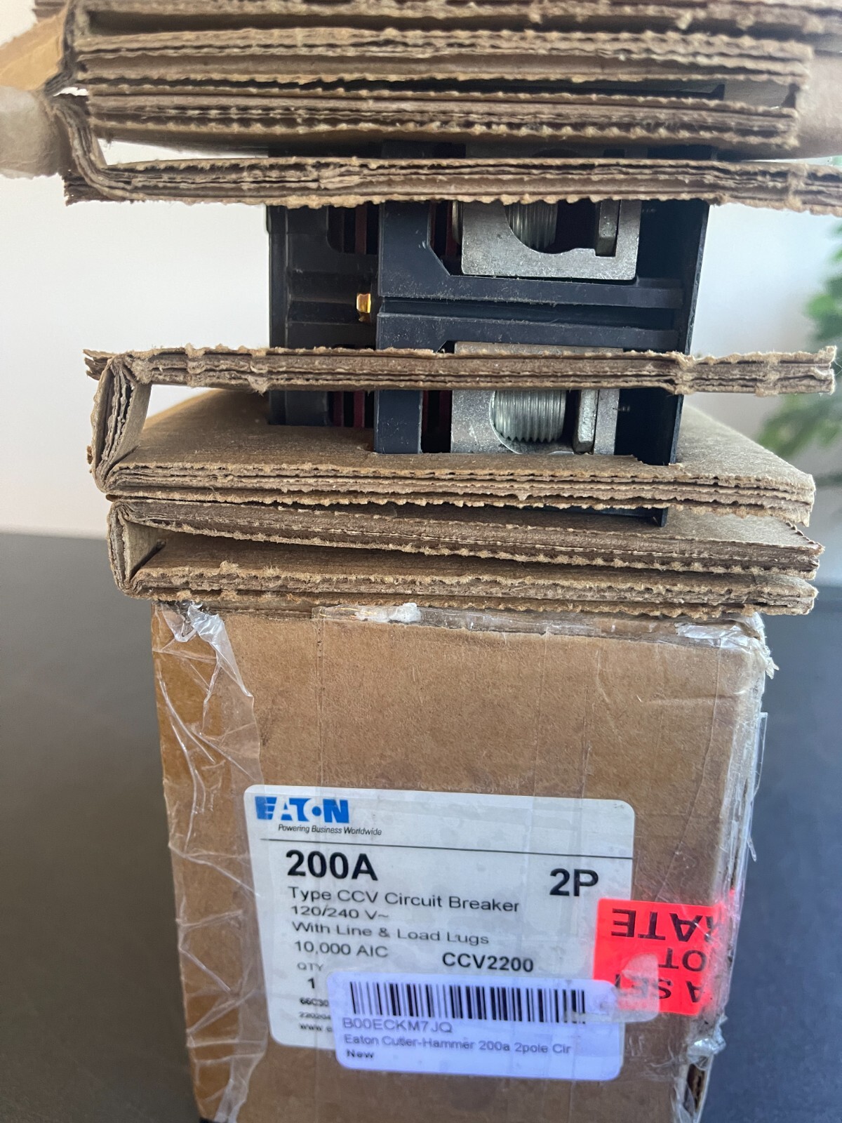EATON Circuit Breaker CCV2200 200A 2 Pole | eBay