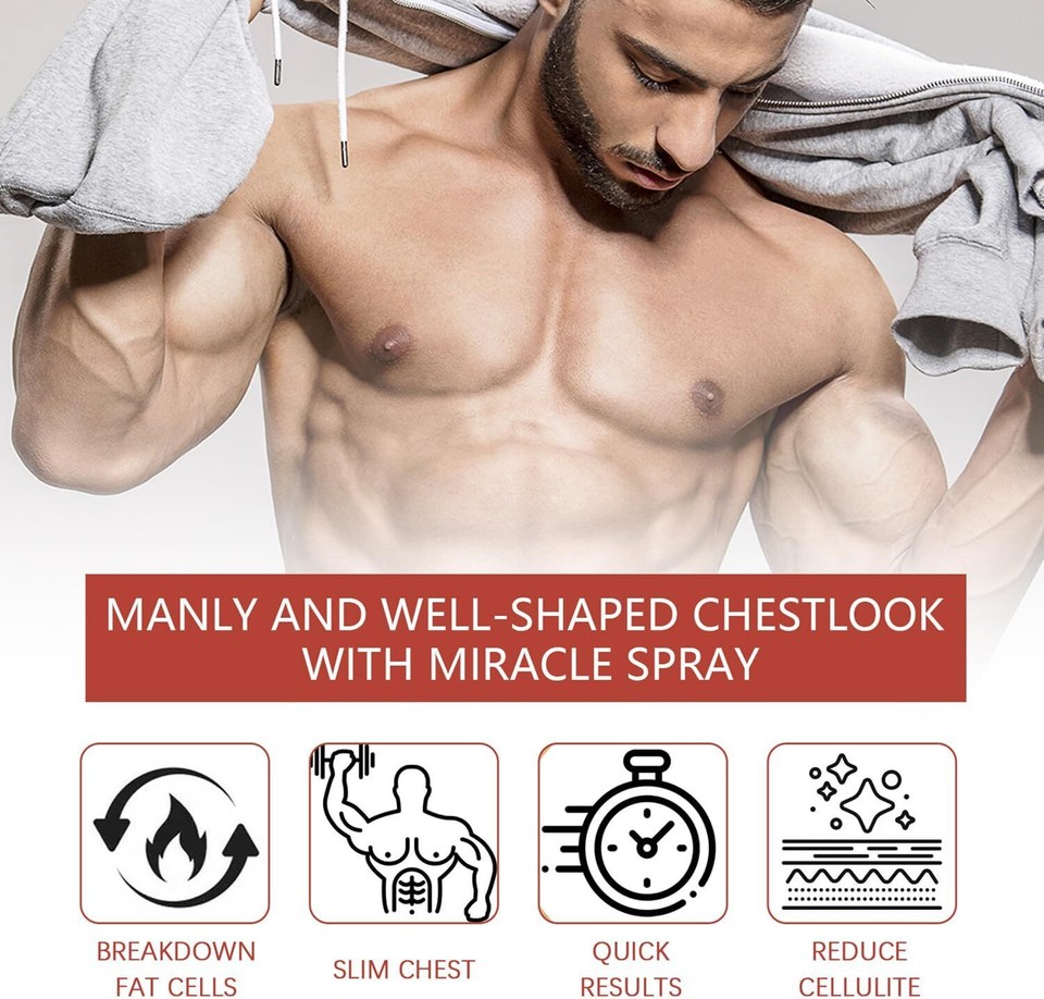 Gynecomastia Cellulite Melting Patch, Chest Belly Fat Remove for Men | eBay