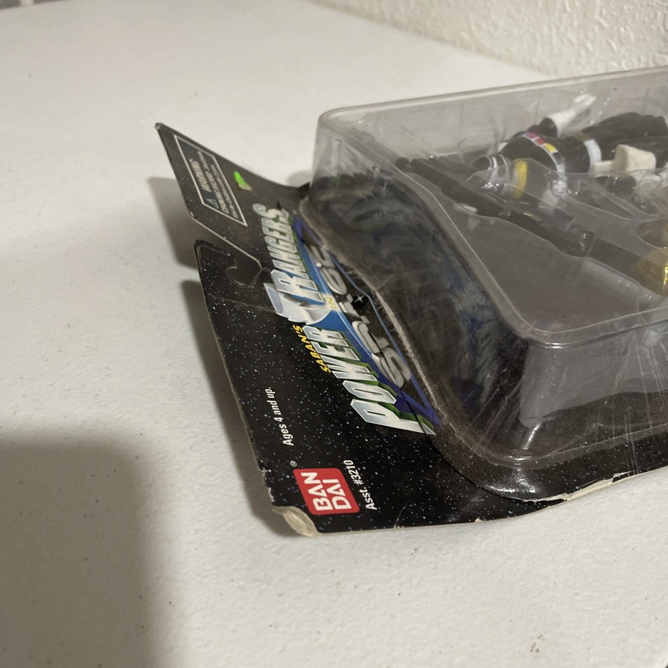 Power rangers In space Astro black Ranger With Yellow Bonus Figure See ...