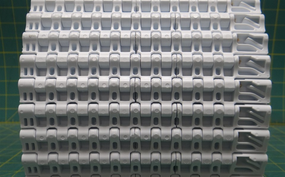 6" Width Intralox Series 1000 Flat Top Conveyor Belt, 10' Length ...