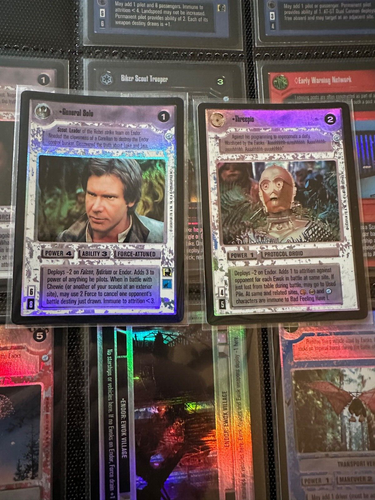 Decipher Star Wars CCG Endor Foils Complete Set 18/18 | eBay
