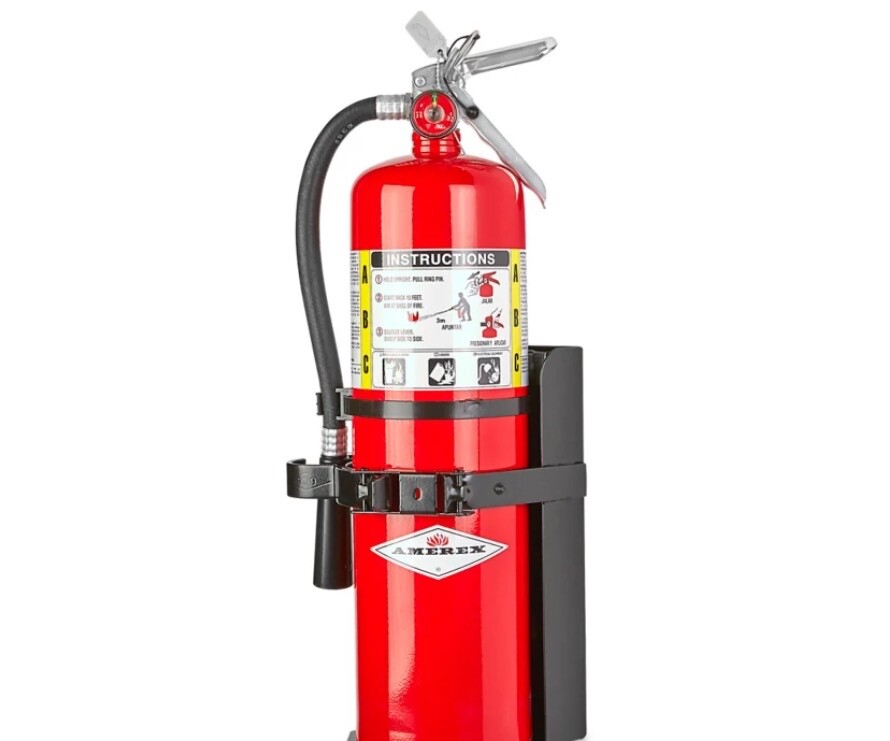 🔥🧯1-10 lb. FIRE EXTINGUISHER HEAVY DUTY VEHICLE BRACKET AMEREX-BADGER ...