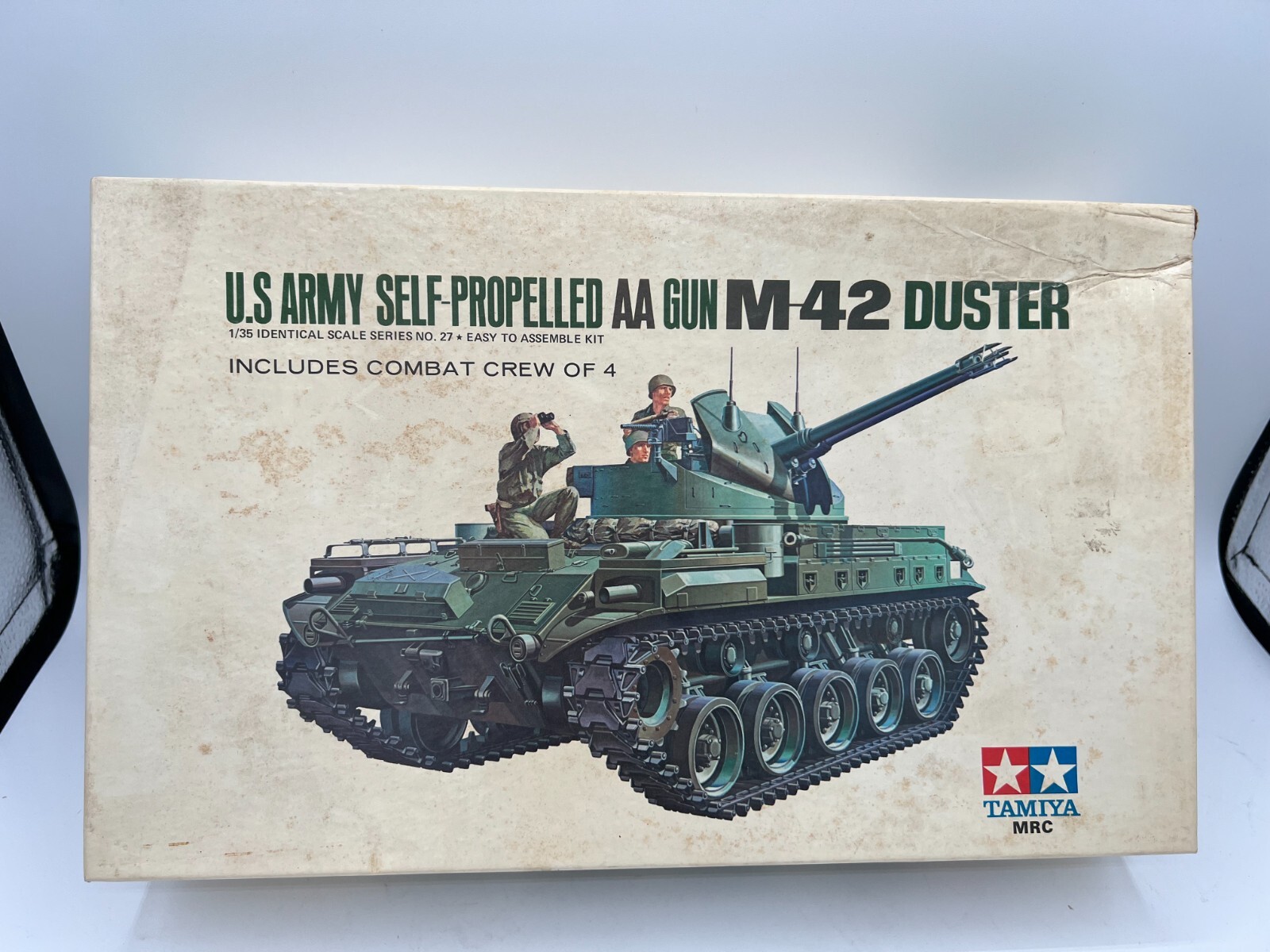 Vintage Tamiya 1/35 scale M42 Duster Self Propelled AA Gun MT227 Model ...