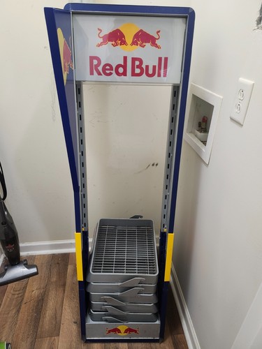 Red Bull Roll Around shelf with 5 shelves | eBay